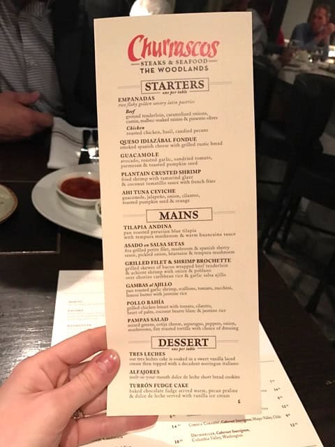 First Look and Taste of Churrascos Woodlands | Hello Woodlands